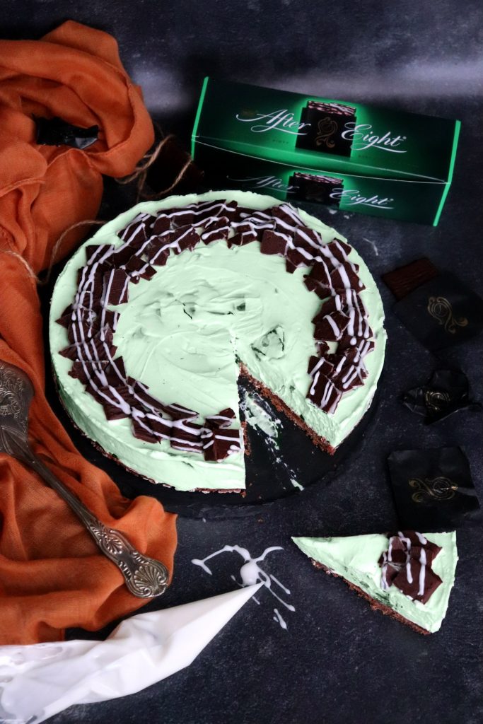 No Bake After Eight Cheesecake - The Marmalade Teapot