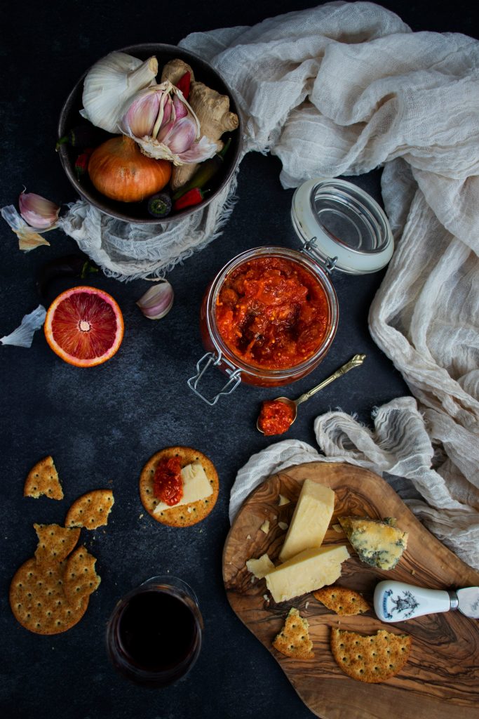 Spicy Blood Orange Chutney Recipe - The Marmalade Teapot
