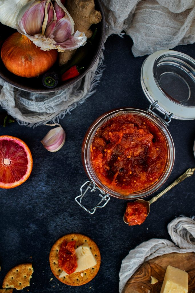 Spicy Blood Orange Chutney Recipe - The Marmalade Teapot
